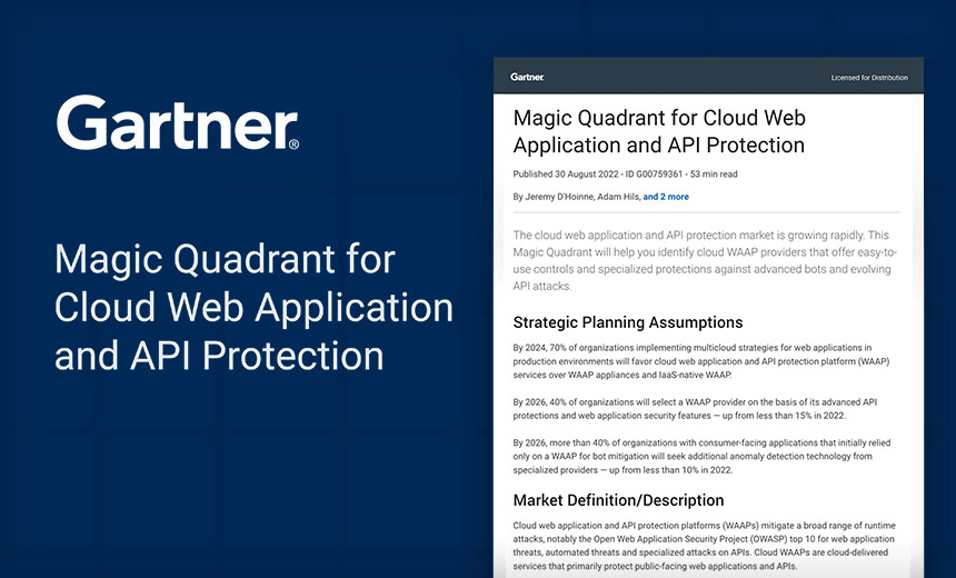 Akamai, Cloudflare, Imperva Top App & API Defense Gartner MQ