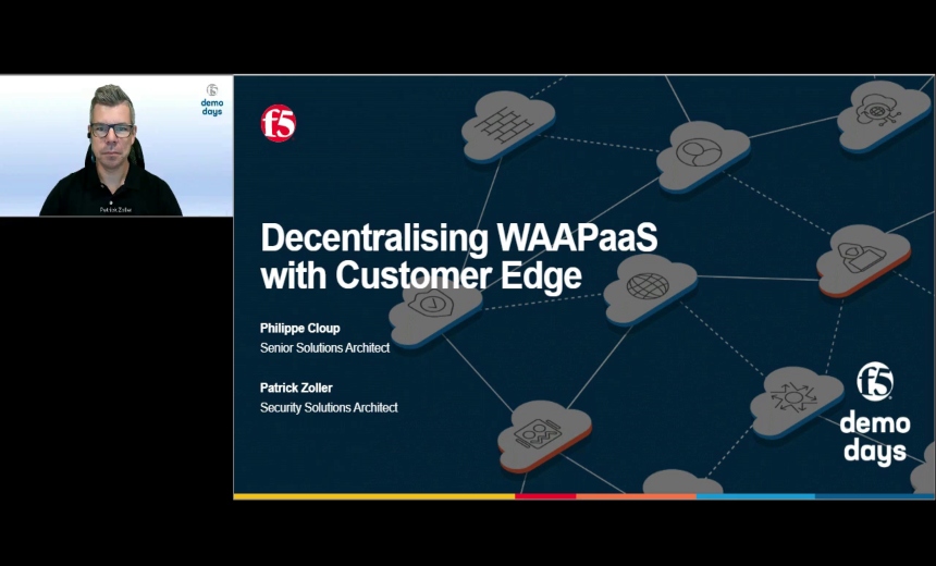 Decentralising WAAPaaS with Customer Edge - GovInfoSecurity