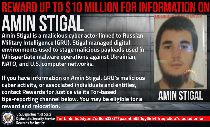 Russian Indicted for Wiper Malware Campaign Against Ukraine