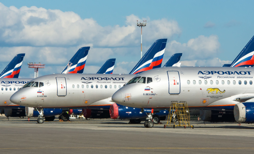Russia's Flag Carrier Cancels Flights After Hack Attack