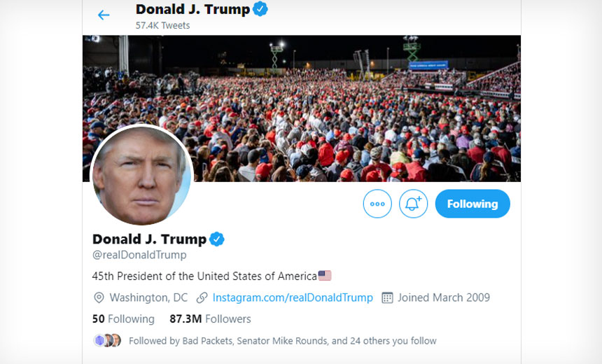 White House Denies Trump’s Twitter Account Was Hacked