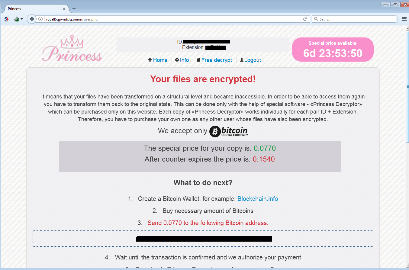 Princess Ransomware: Not So Pretty in Pink - BankInfoSecurity