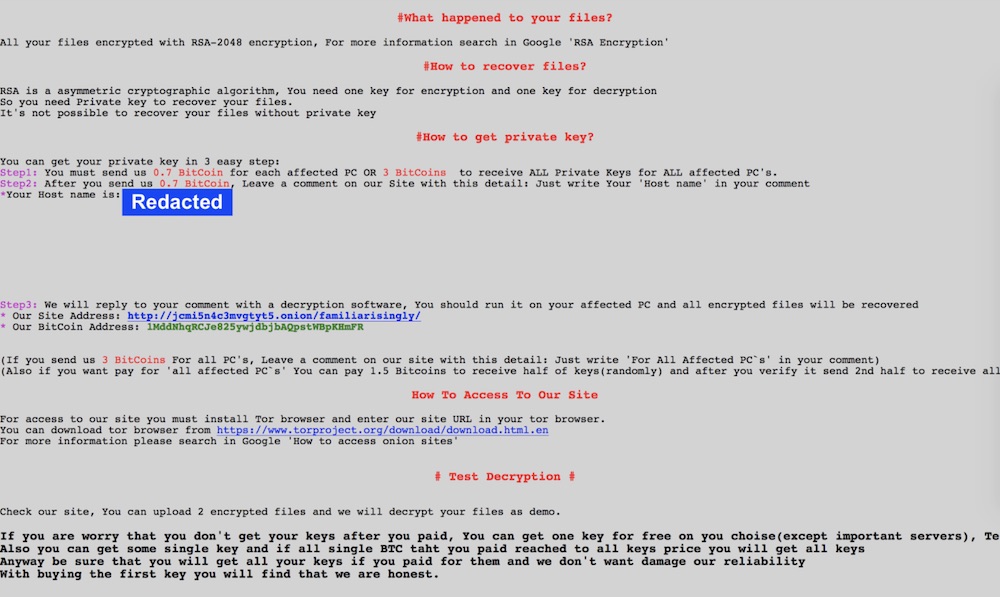 Atlanta Ransomware Attack Freezes City Business