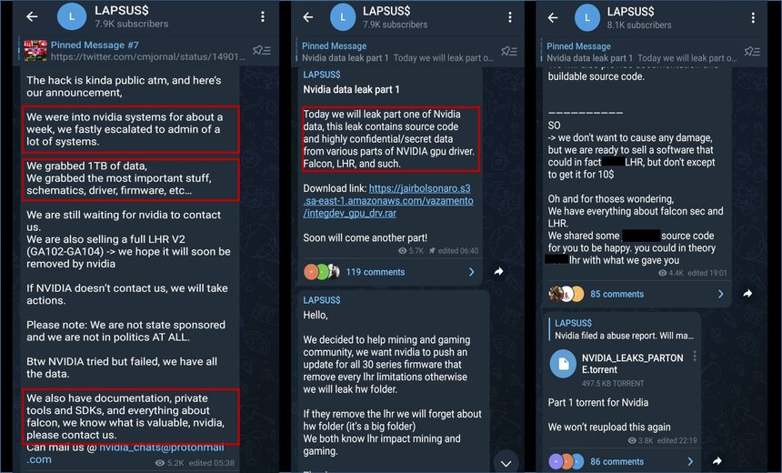 How Lapsus$ Data Leak May Affect Nvidia and Its Customers