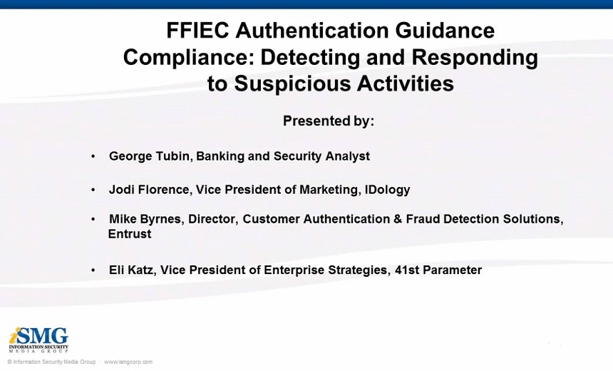 FFIEC Authentication Guidance Compliance: Detecting and Responding to ...