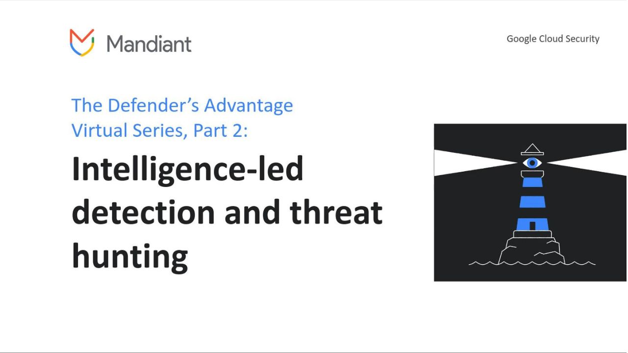 OnDemand | Intelligence-Led Detection and Threat HuntingWebinar.