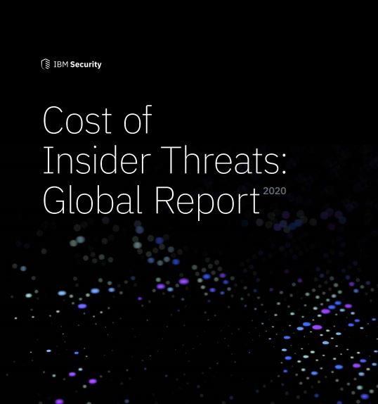 2020 Ponemon Cost of Insider Threats Global Report