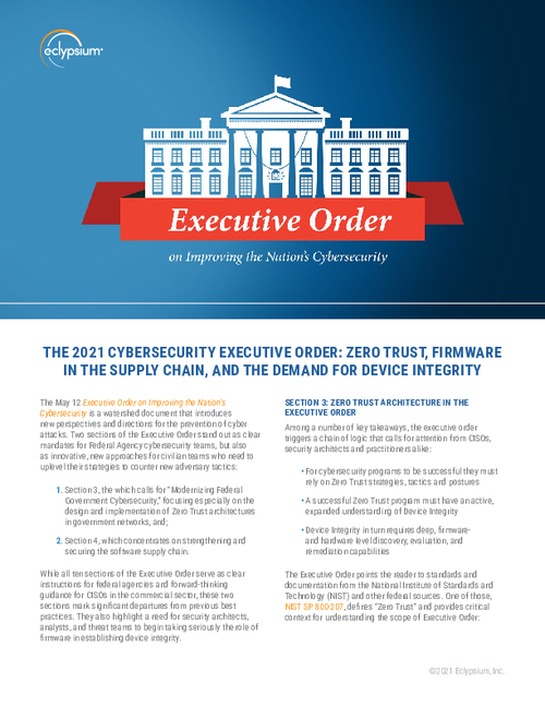 The 2021 Cybersecurity Executive Order - BankInfoSecurity