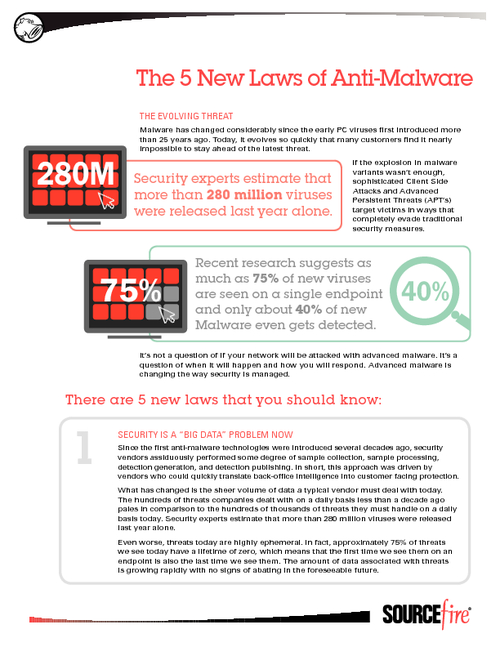 5 New Laws of Anti-Malware - BankInfoSecurity