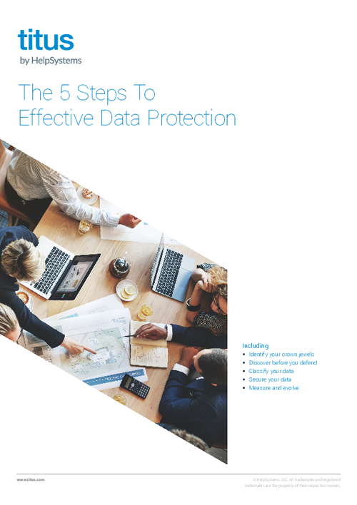 The 5 Steps to Effective Data Protection - BankInfoSecurity