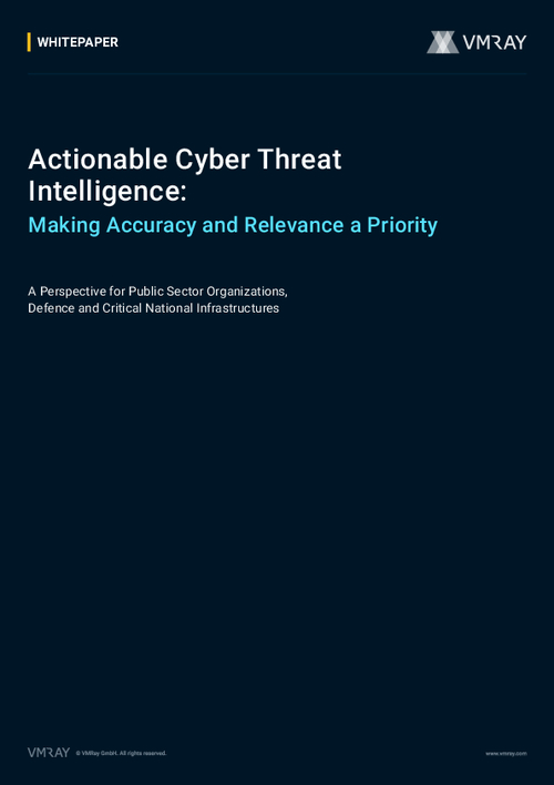 Cyber Threat Intelligence Risks to European Governments, Government ...