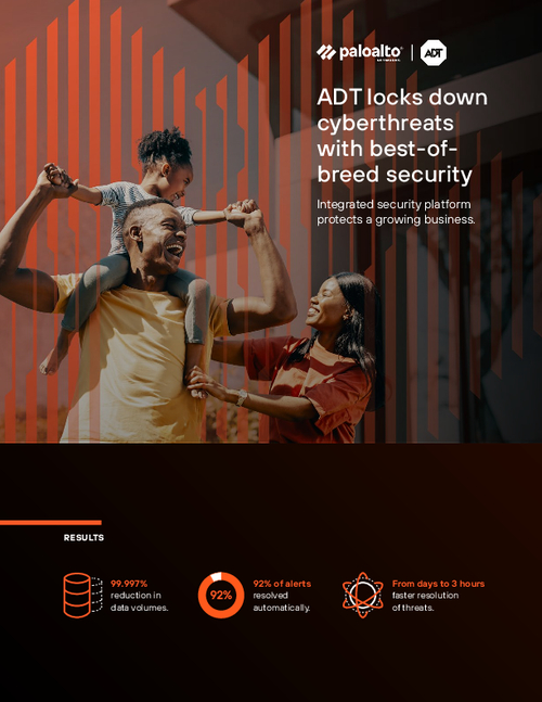 ADT Locks Down Cyberthreats with Best-Of-Breed Security