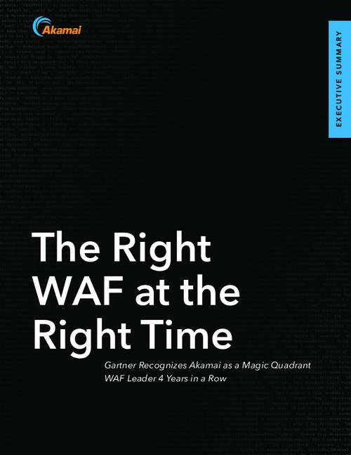 Akamai Executive Summary: 2020 Gartner Magic Quadrant for Web ...