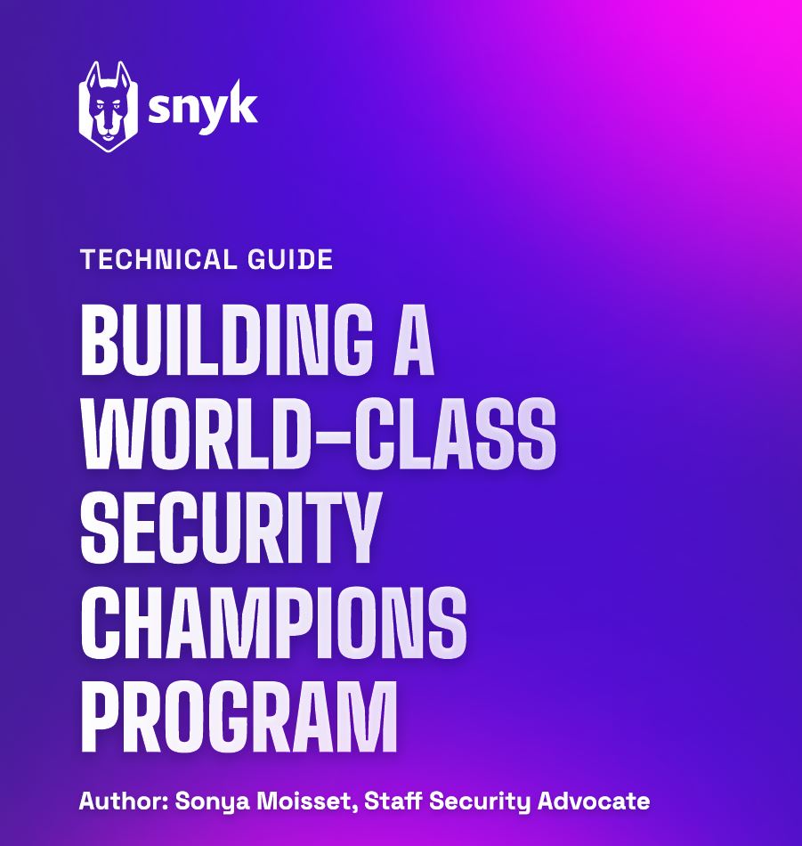 Building a World-Class Security Champions Program