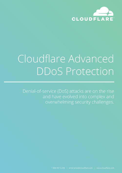 Cloudflare Advanced DDoS Protection - BankInfoSecurity
