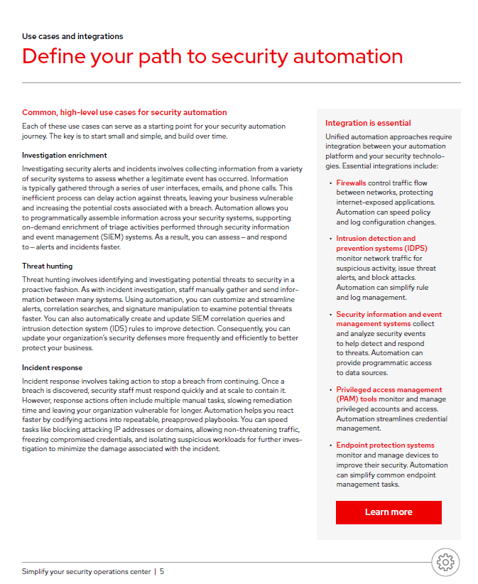 Define your Path to Security Automation - BankInfoSecurity