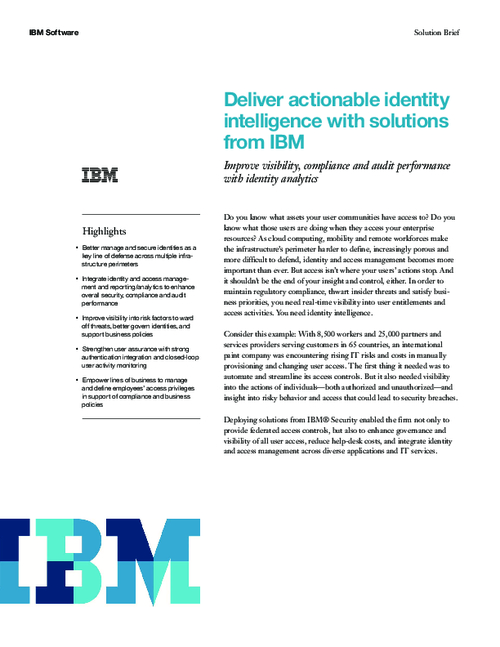 Deliver Actionable Identity Intelligence - BankInfoSecurity