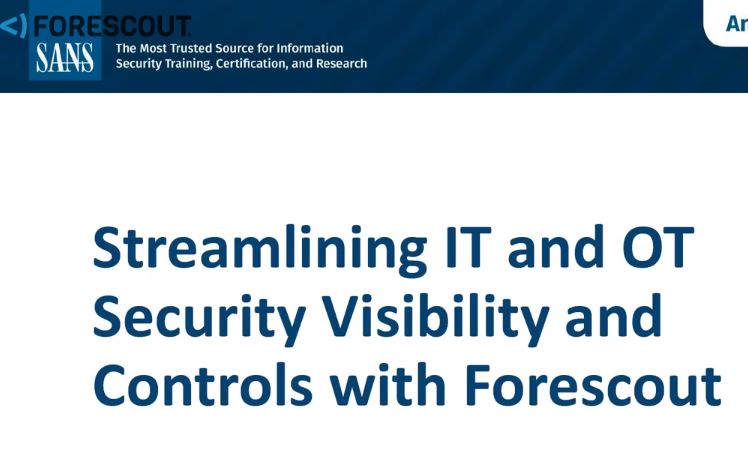 Device Visibility and Control: Streamlining IT and OT Security