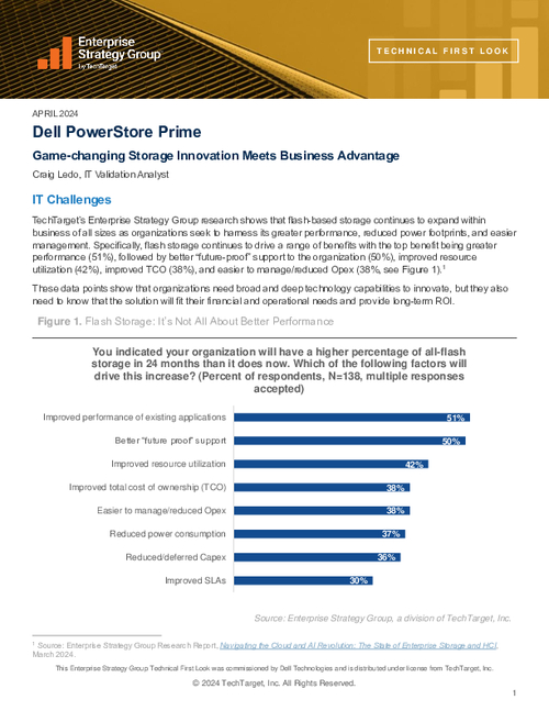 ESG Report | Dell PowerStore Prime: Game-changing Storage Innovation ...