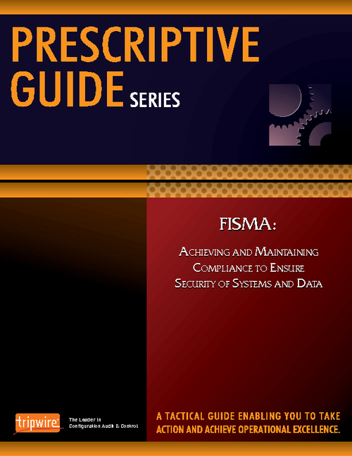 FISMA: Achieving & Maintaining Compliance to Ensure Security of Systems ...