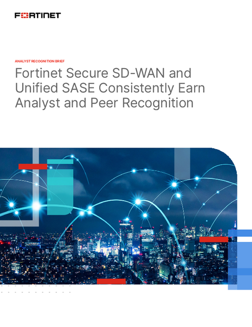 Fortinet Secure SD-WAN and Unified SASE Reduces Network Disruptions by 65%