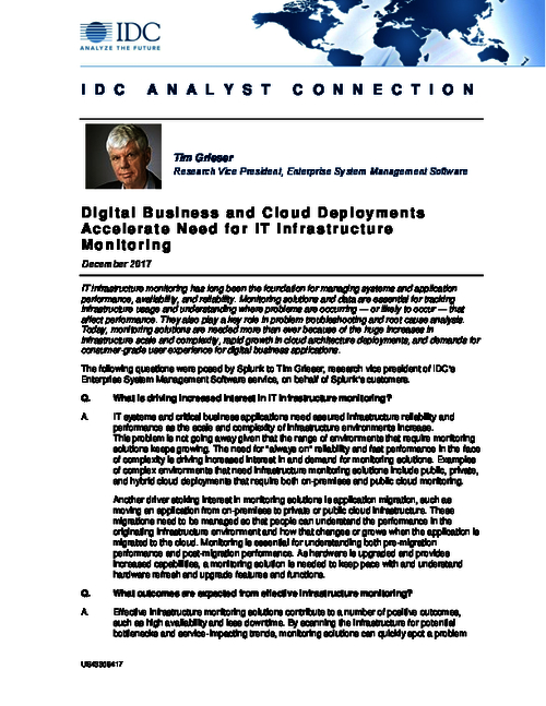 IDC Analyst Connection: Digital Business and Cloud Deployments ...
