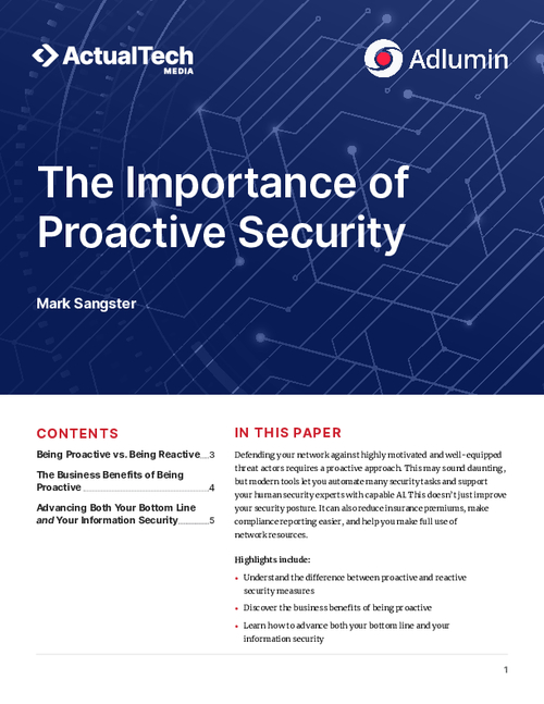 The Importance of Proactive Security - BankInfoSecurity