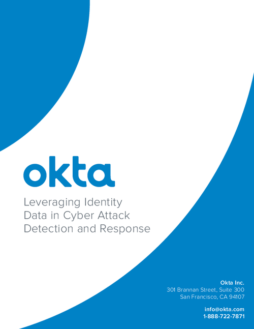 Leveraging Identity Data in Cyber Attack Detection and Response
