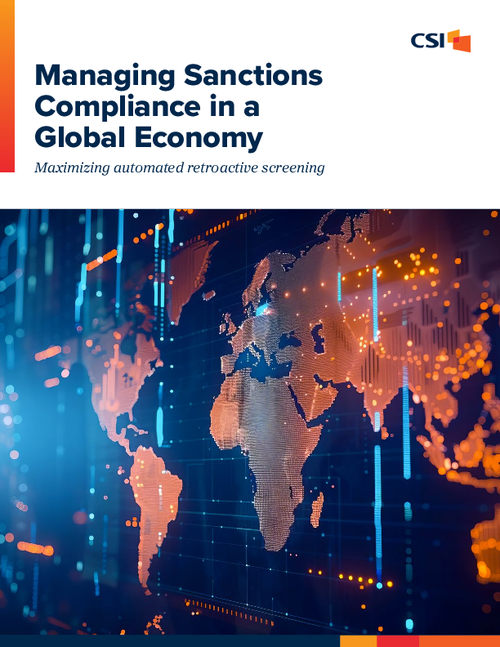Managing Sanctions Compliance in a Global Economy