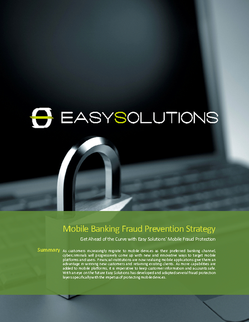 Mobile Banking Fraud Prevention Strategy - BankInfoSecurity