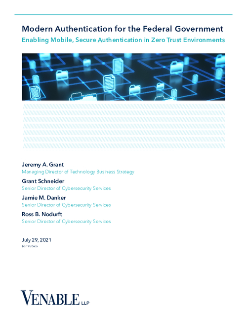 Modern Authentication for the Federal Government