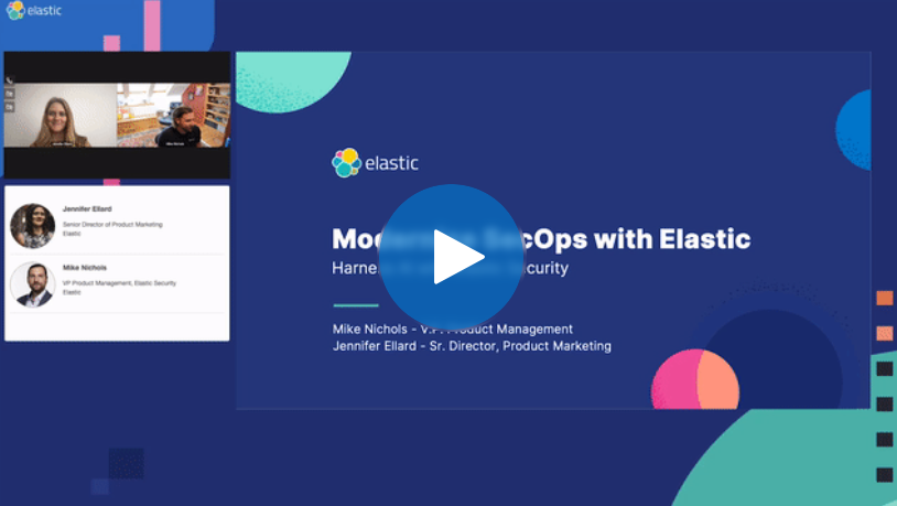 Modernize SecOps: Harness AI with Elastic Security