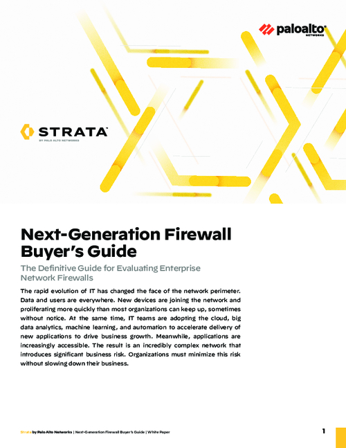 Next-Generation Firewall Buyer’s Guide - BankInfoSecurity