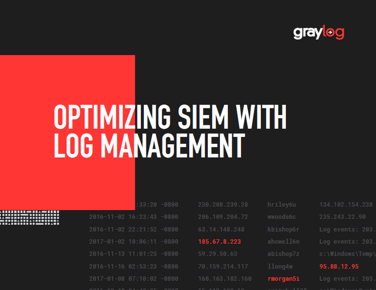 Optimizing SIEM with Log Management - GovInfoSecurity