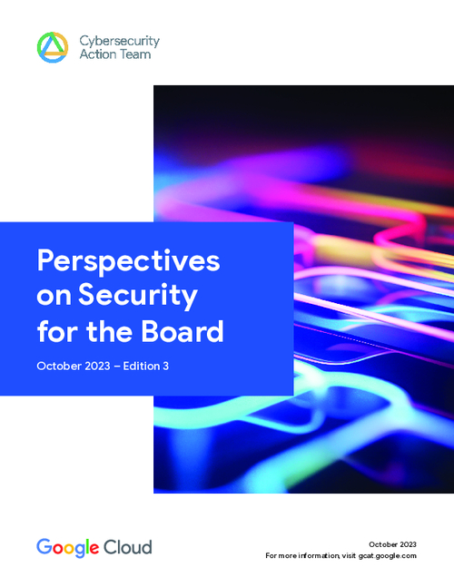 Perspectives on Security for the Board: Edition 3