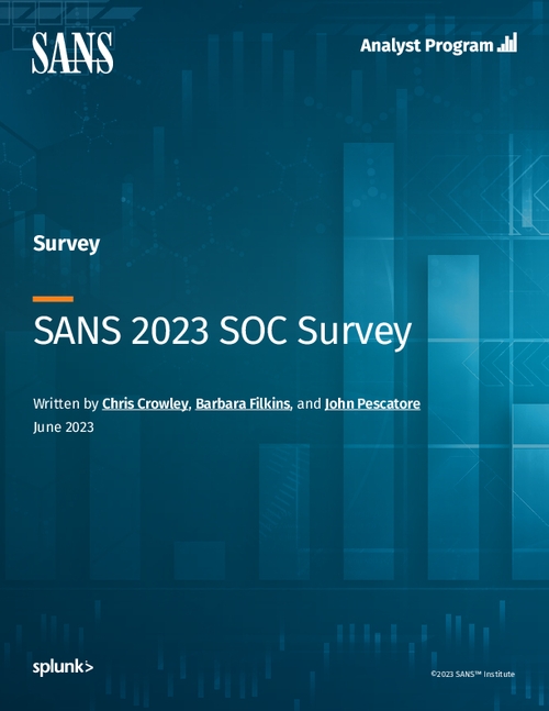 SANS 2023 SOC Survey - BankInfoSecurity