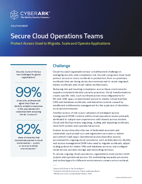 Secure Cloud Operations Teams - BankInfoSecurity