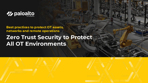 Securing all OT Operations with Zero Trust Security