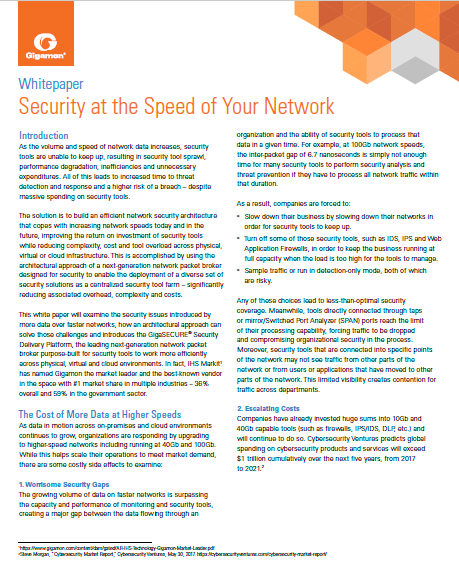 Security at the Speed of Your Network - BankInfoSecurity