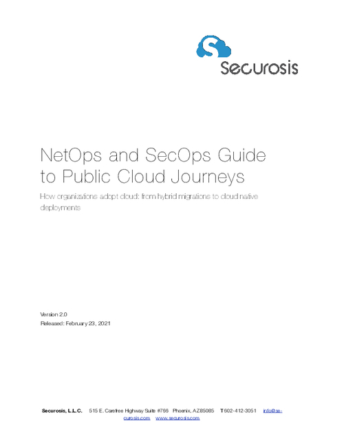Securosis Report: Network Operations and Security Professionals' Guide ...