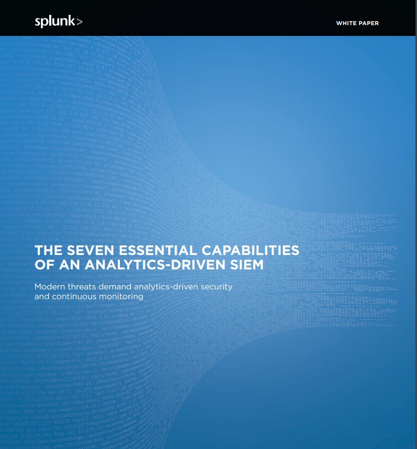 The Seven Essentials of an Analytics-Driven SIEM