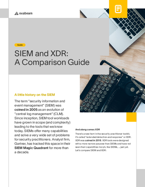 SIEM and XDR: A Comparison Guide - BankInfoSecurity