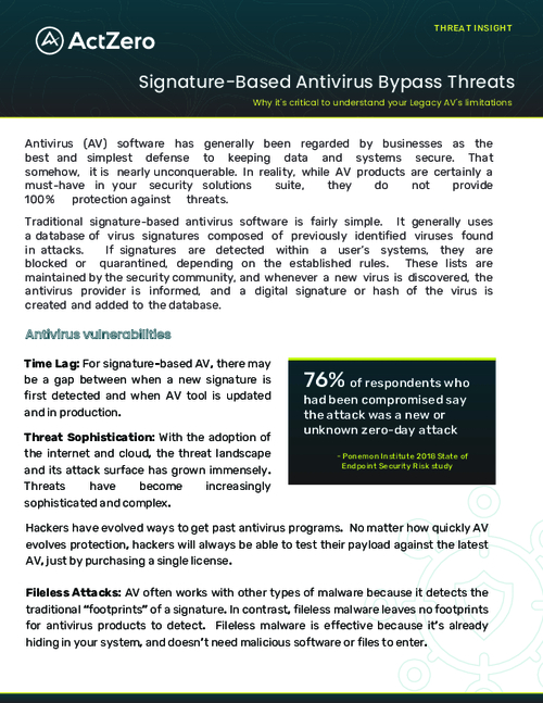 Signature-Based Antivirus Bypass Threats - BankInfoSecurity