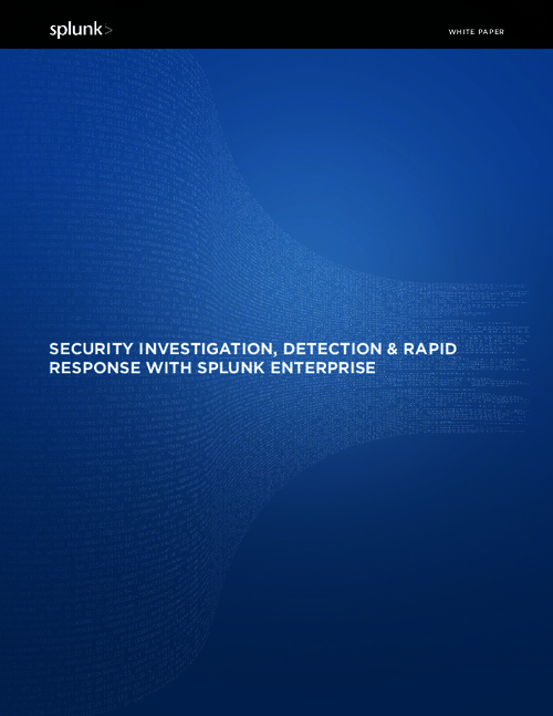 Federal Agencies Tech Brief: Security Investigation, Detection and ...
