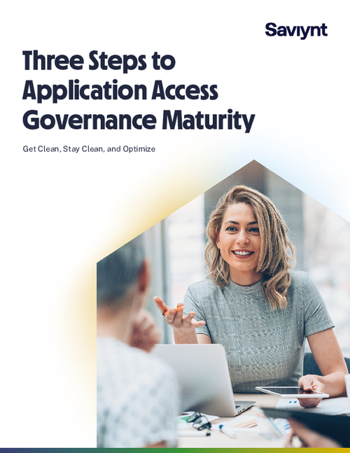 Three Steps to Application Access Governance Maturity