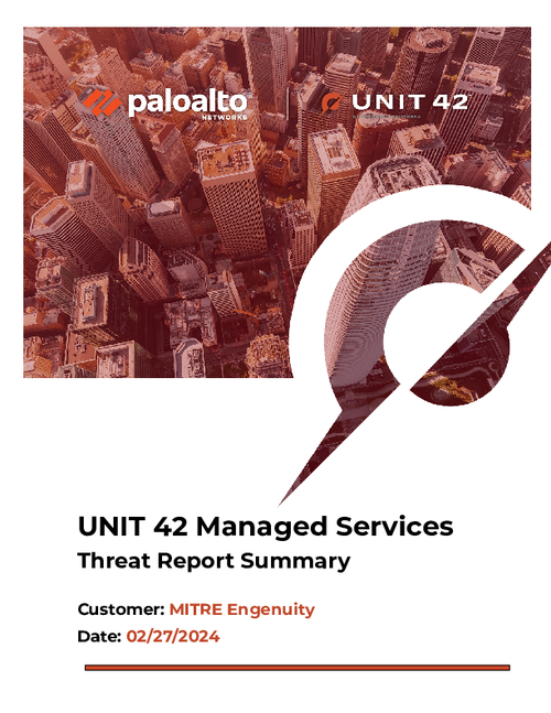 Unit 42 excels in MITRE Engenuity ATT&CK Evaluations
