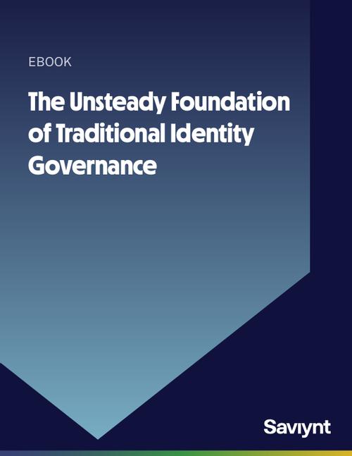 The Unsteady Foundation of Legacy Identity Governance