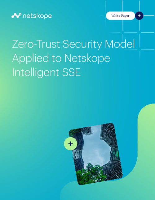 Zero-Trust Security Model Applied to Intelligent SSE